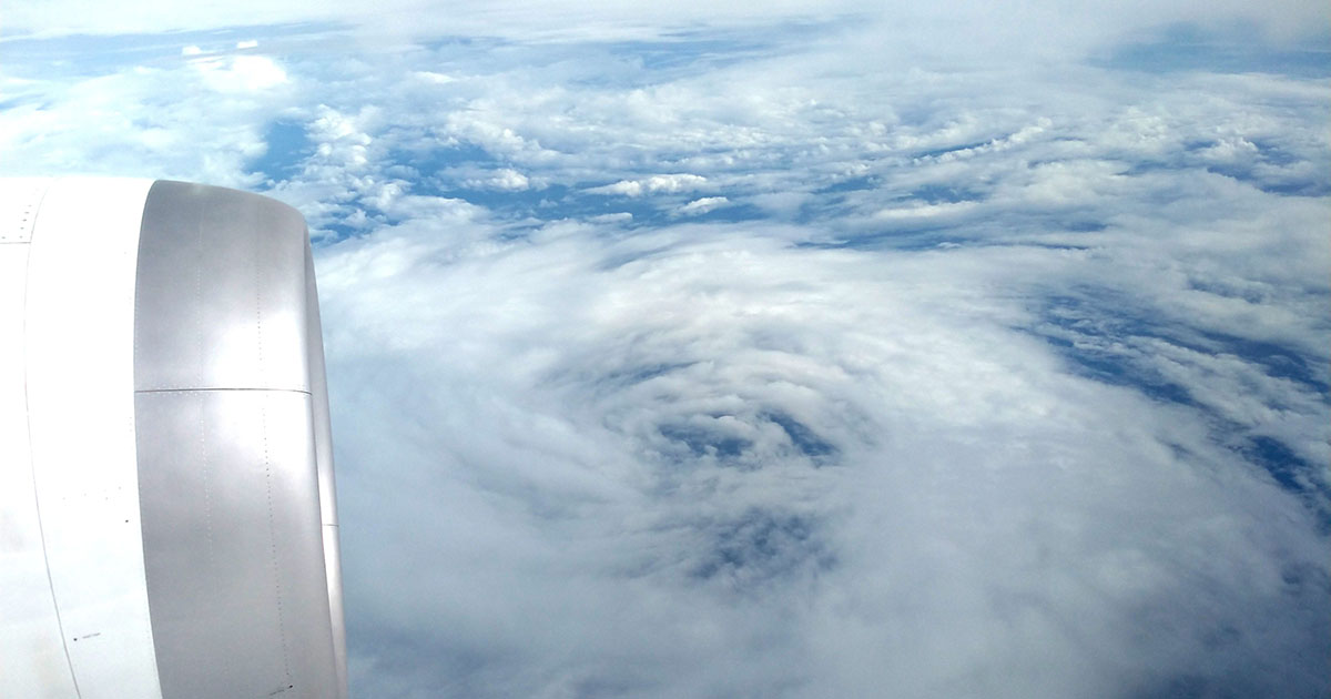 Tiny vortices embedded in the eye of a tropical cyclone｜Hong Kong ...
