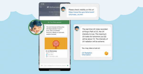 More Information Provided in “Dr. Tin” Chatbot Service｜Hong Kong ...