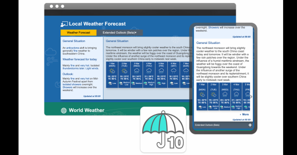 The Observatory launches 9-day “probability of significant rain ...