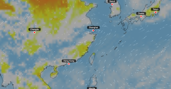 Wind gust and relative humidity forecasts now available on “Earth ...